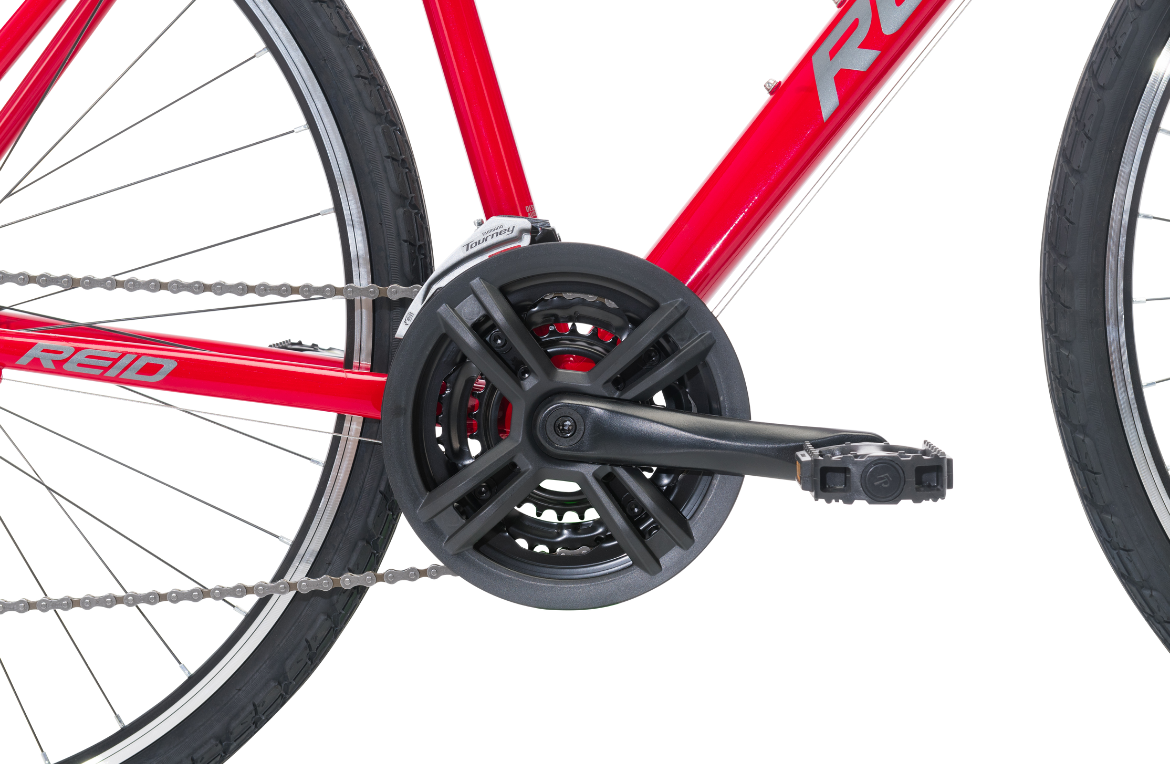 Transit Commuter Bike Red – Reid Bikes