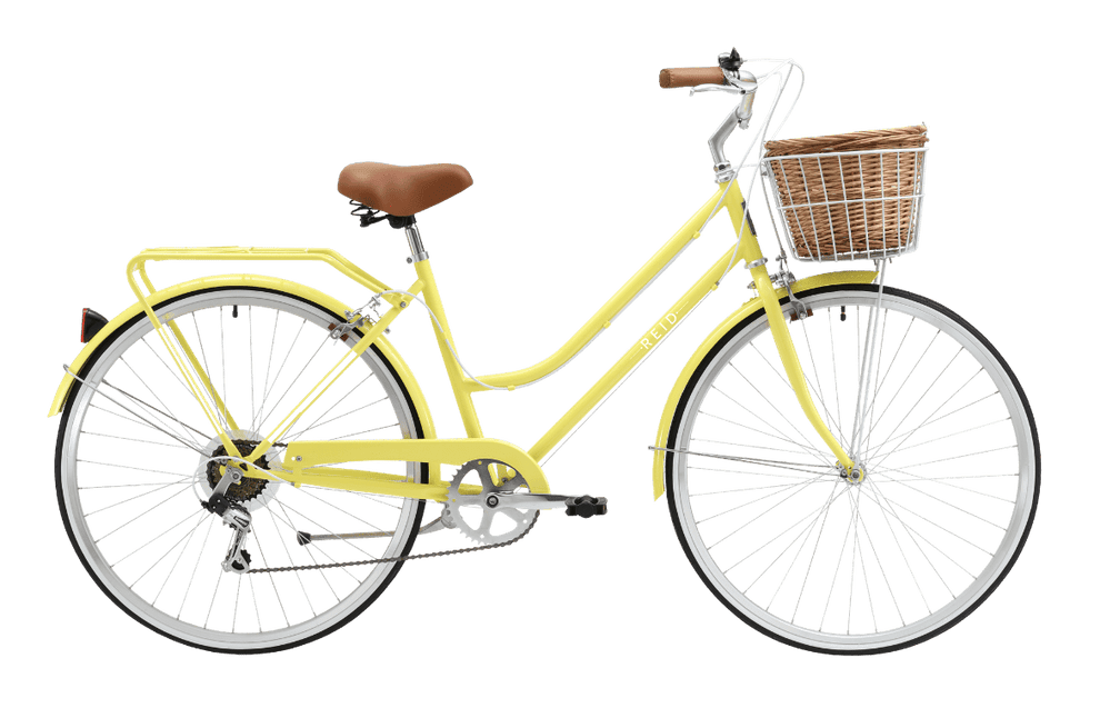 Ladies Classic 7-Speed Vintage Bike Lemon – Reid Bikes