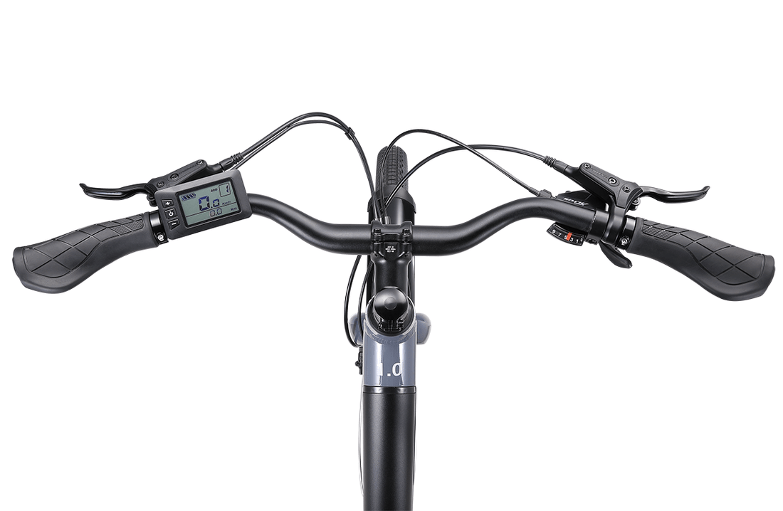 Blacktop 1.0 Step Through USA eBike Charcoal – Reid Bikes