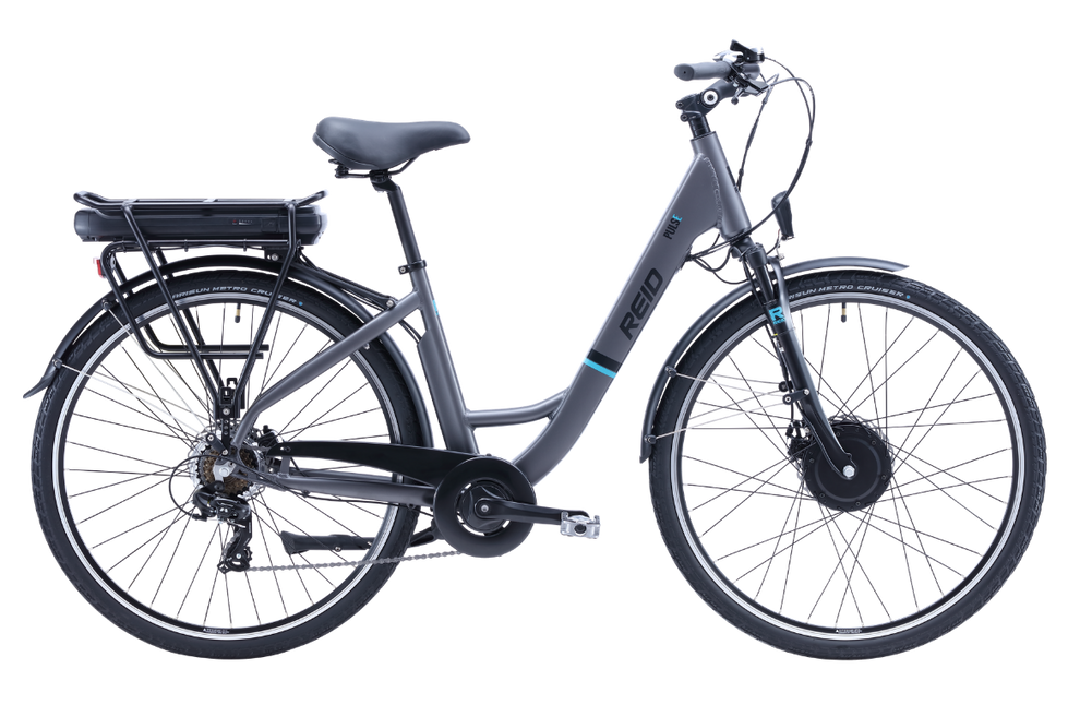 City Pulse Step Through eBike 2020 Matte Charcoal – Reid Bikes Global