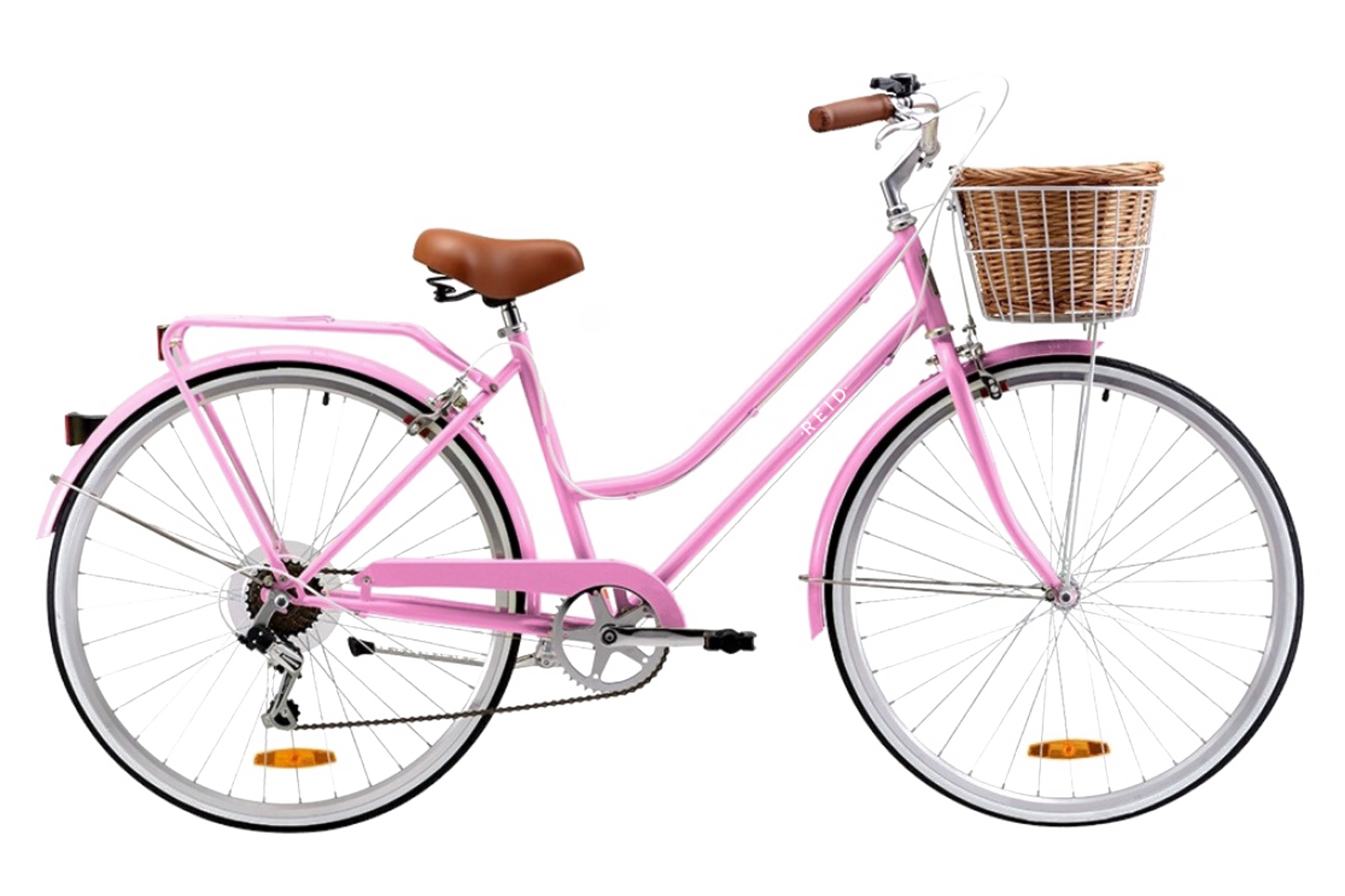 Ladies Classic 7-Speed Vintage Bike Pink – Reid Bikes